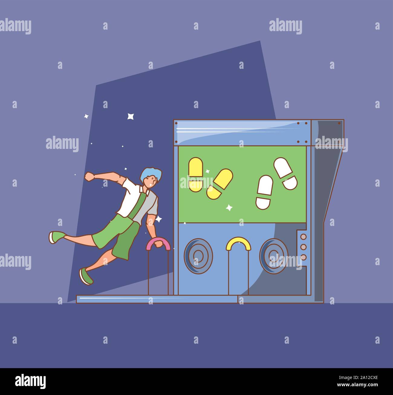 Dance arcade machine hi-res stock photography and images - Alamy