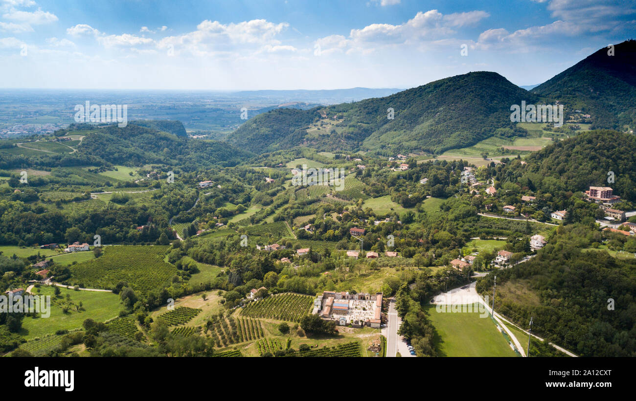 Colli euganei drone hi-res stock photography and images - Alamy