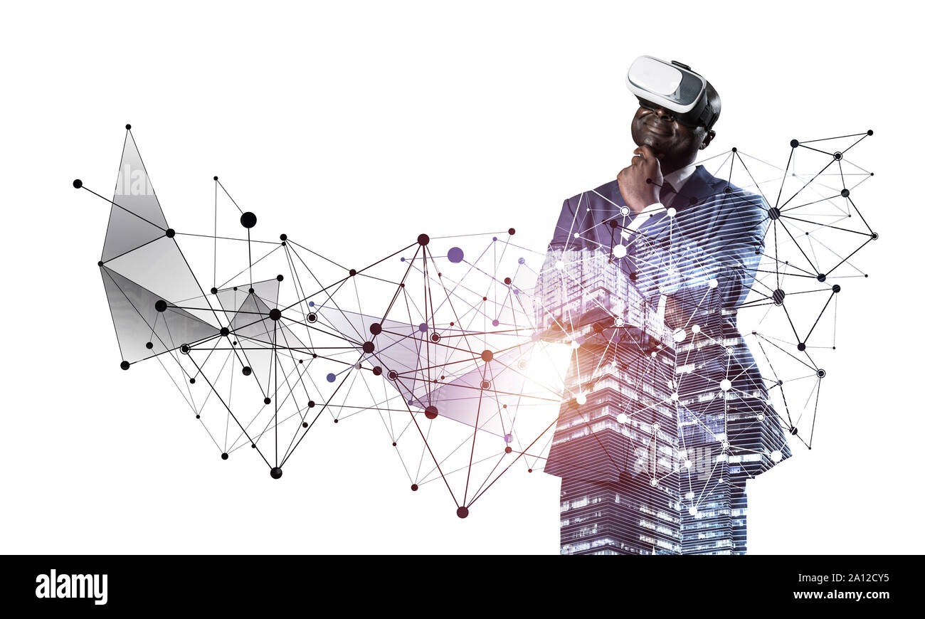 3d model social media Cut Out Stock Images & Pictures - Alamy