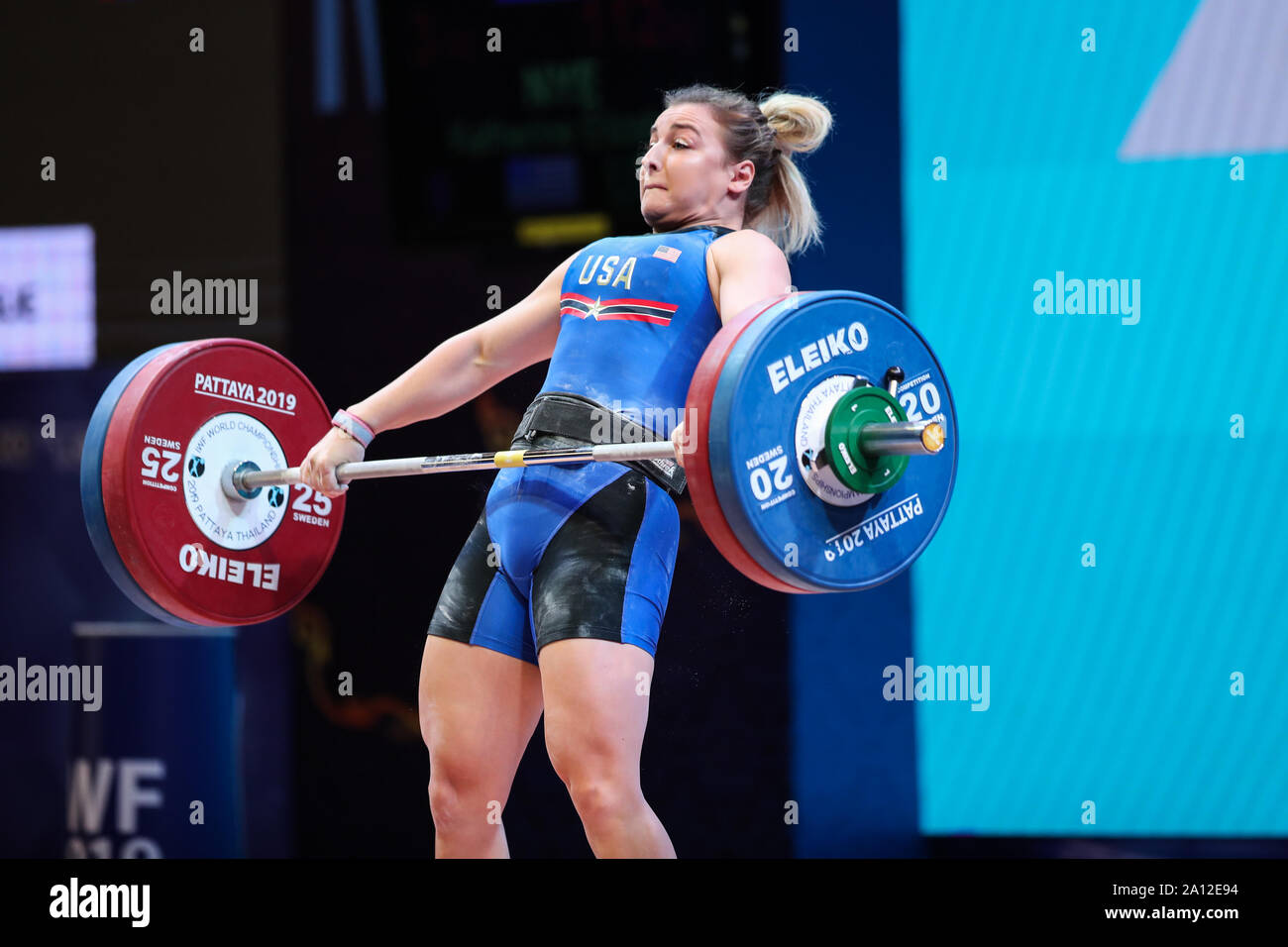 Pattaya, Thailand. 23rd Sep, 2019. Katherine Nye of the United States ...
