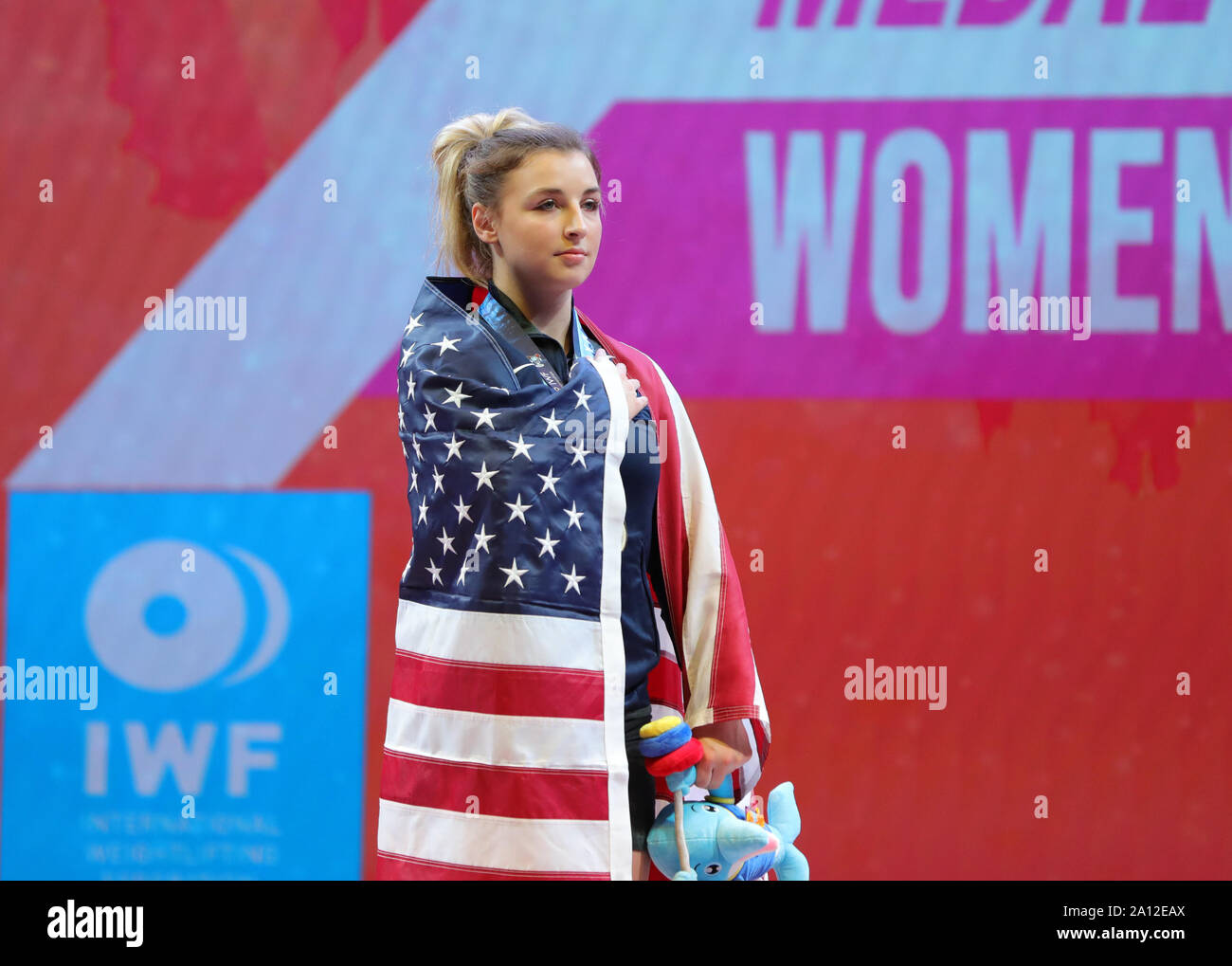 Pattaya, Thailand. 23rd Sep, 2019. Katherine Nye of the United States ...