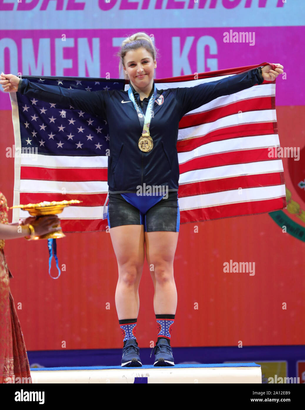 Pattaya, Thailand. 23rd Sep, 2019. Katherine Nye of the United States ...