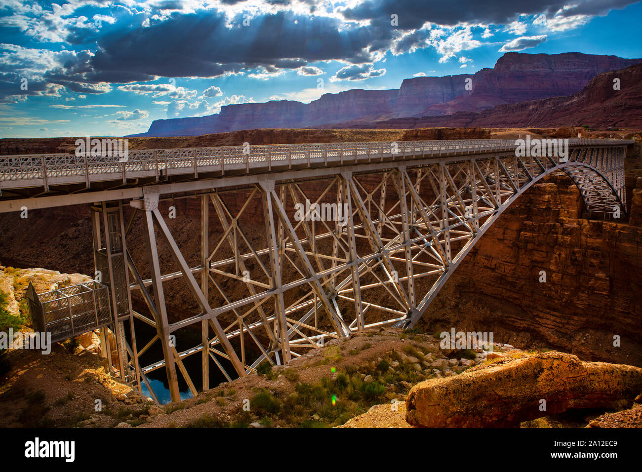 Marble canyon bridge hi-res stock photography and images - Alamy