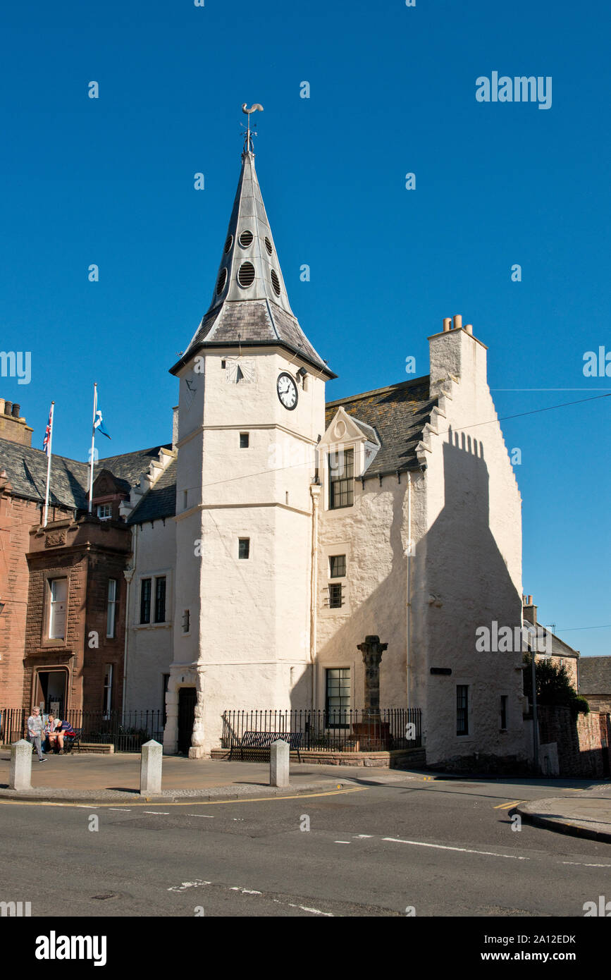 Dunbar Town House Museum and Gallery. High Street, Dunbar, Scotland ...
