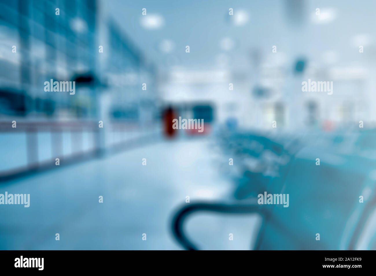 blury background of OPD in hospital Stock Photo - Alamy