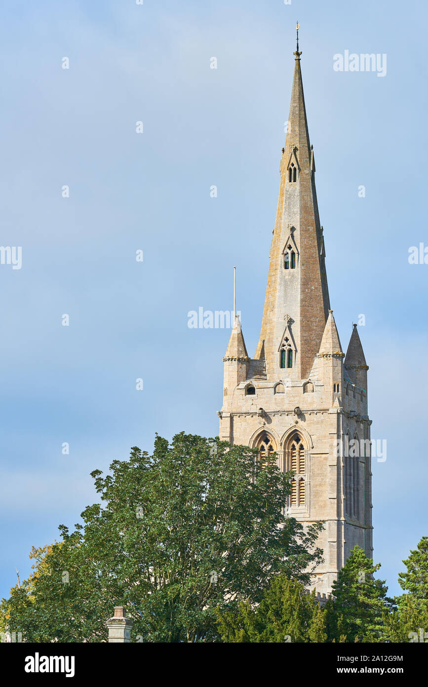 Oakham church tower hi-res stock photography and images - Alamy