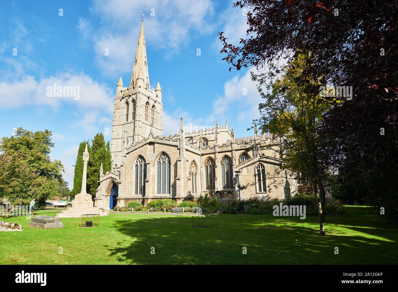All Saints church at Oakham, Rutland, England Stock Photo - Alamy
