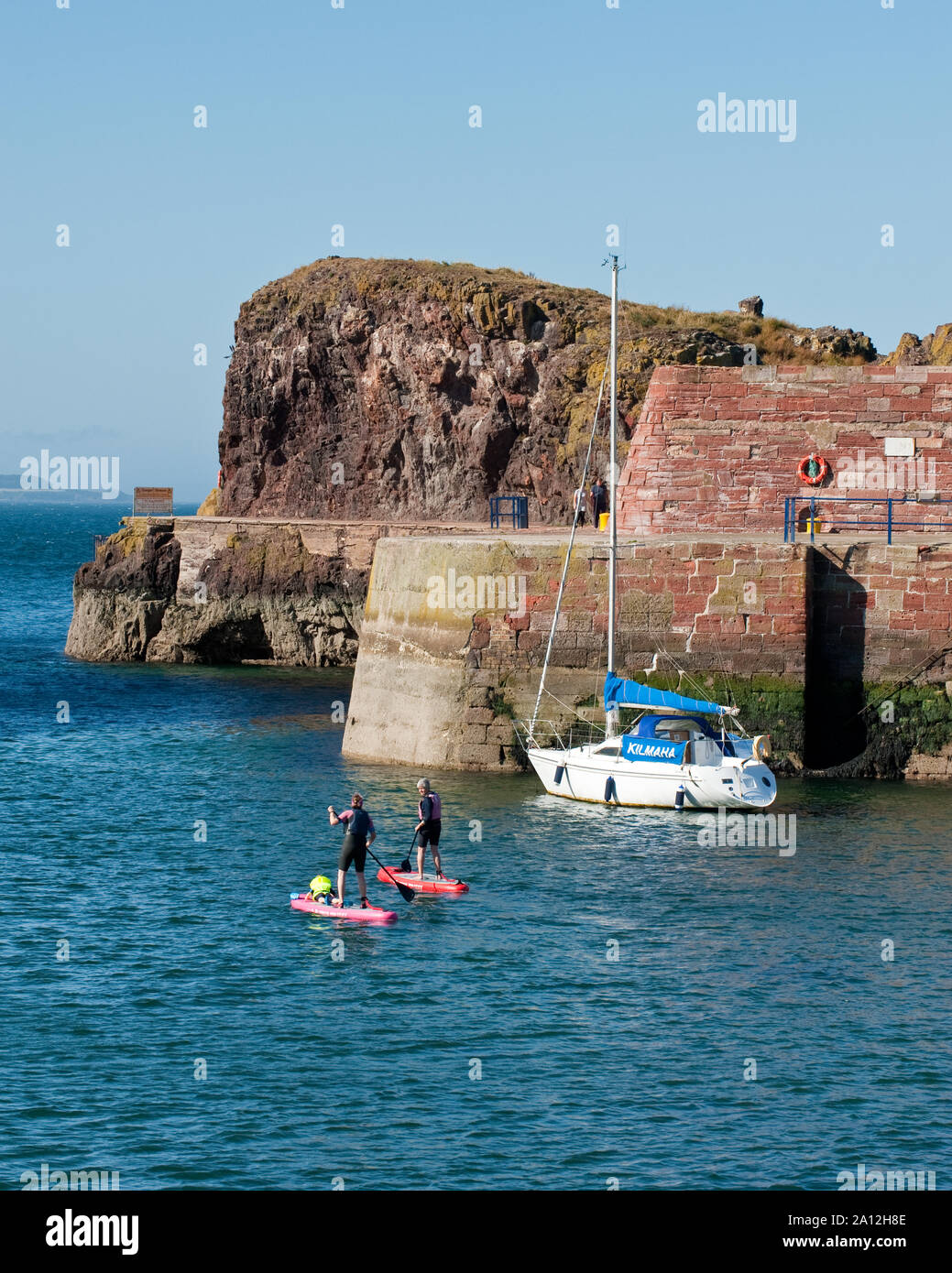 Dunbar wharf hi-res stock photography and images - Alamy