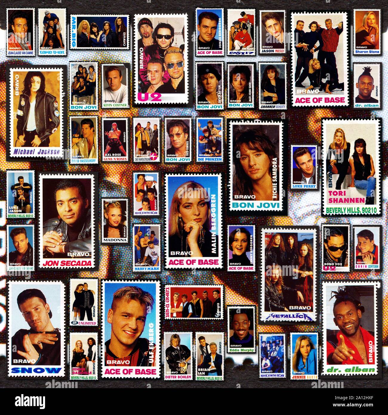 90s Music Collage