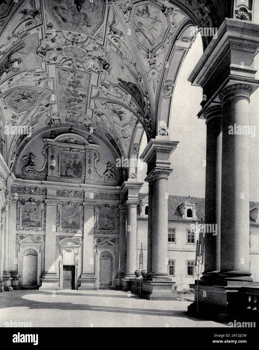 CZECHOSLOVAKIA, Prague 1961: Photograph showing architecture of prague ...