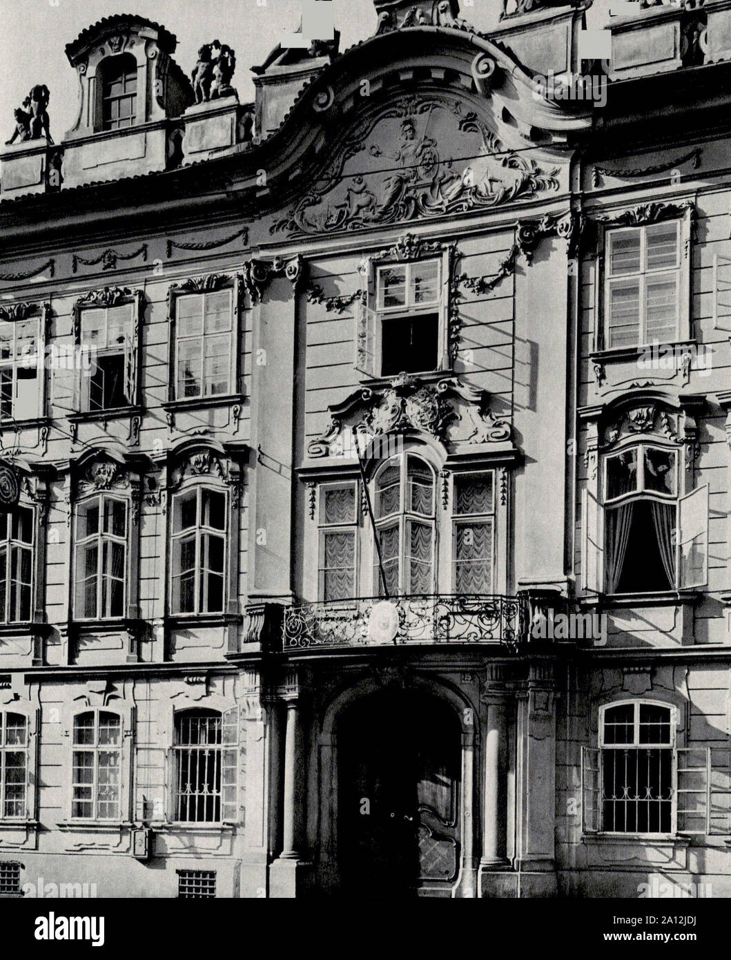 CZECHOSLOVAKIA, Prague 1961: Photograph showing architecture of prague ...