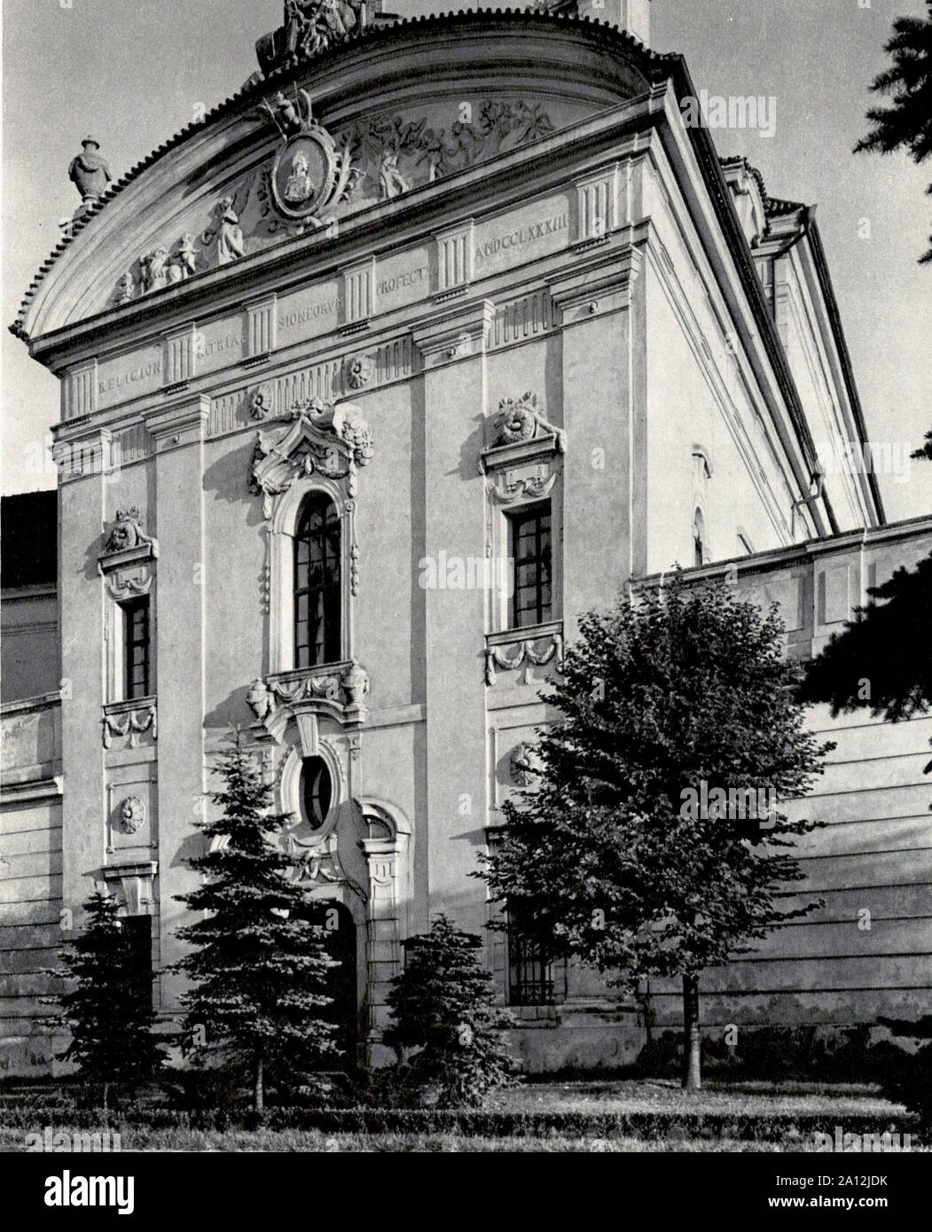 CZECHOSLOVAKIA, Prague 1961: Photograph showing architecture of prague ...