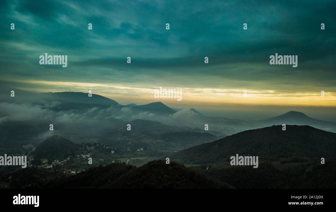 Panorama view colli euganei hi-res stock photography and images - Alamy