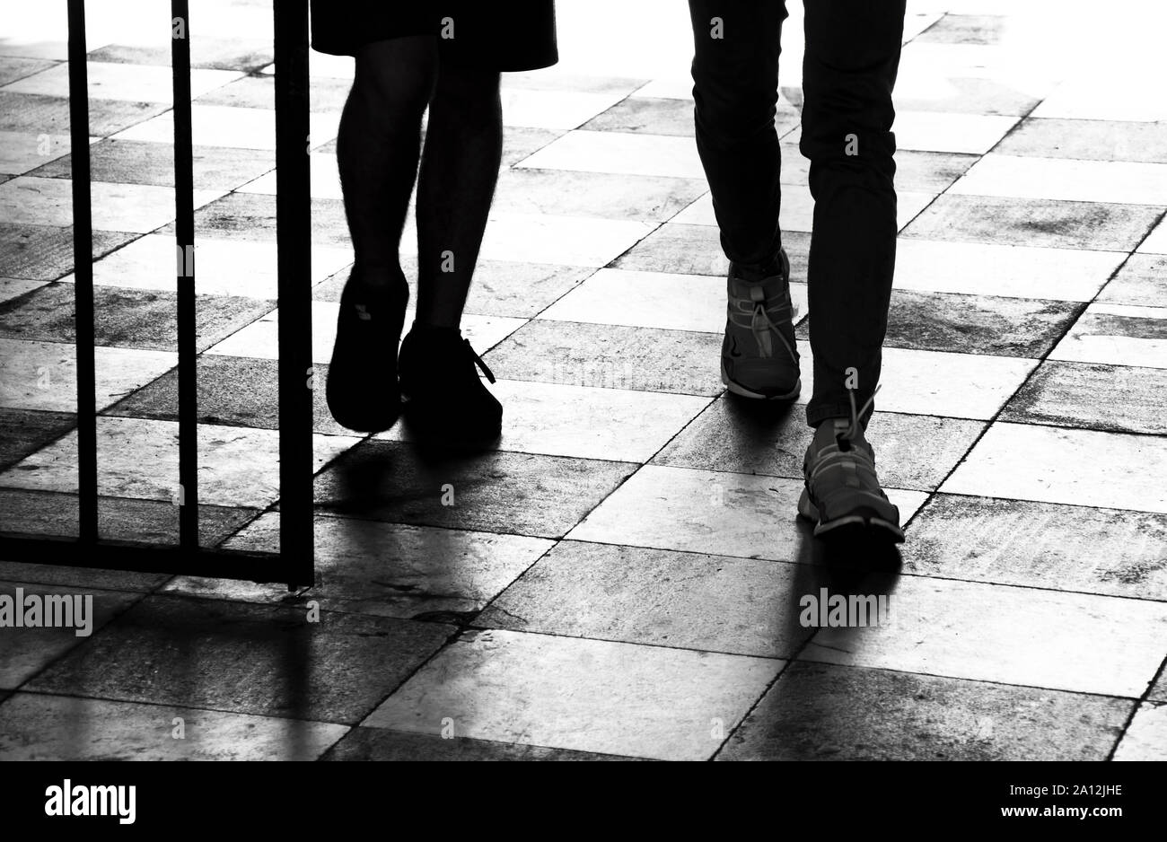 Walking away to exit hi-res stock photography and images - Alamy