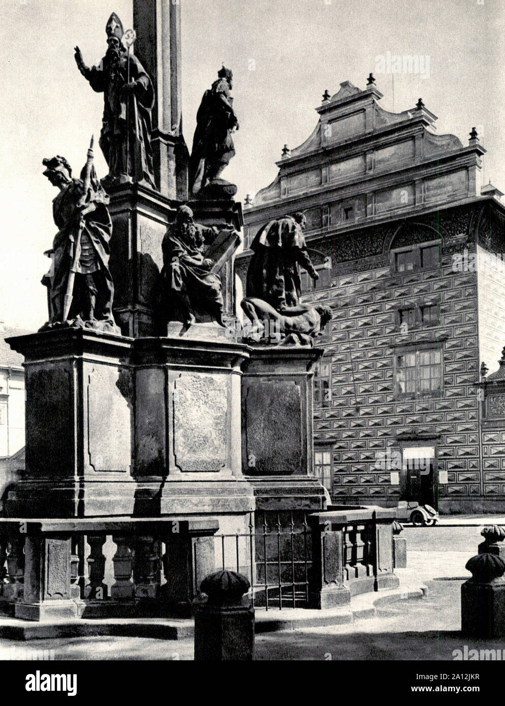 CZECHOSLOVAKIA, Prague 1961: Photograph showing architecture of prague ...