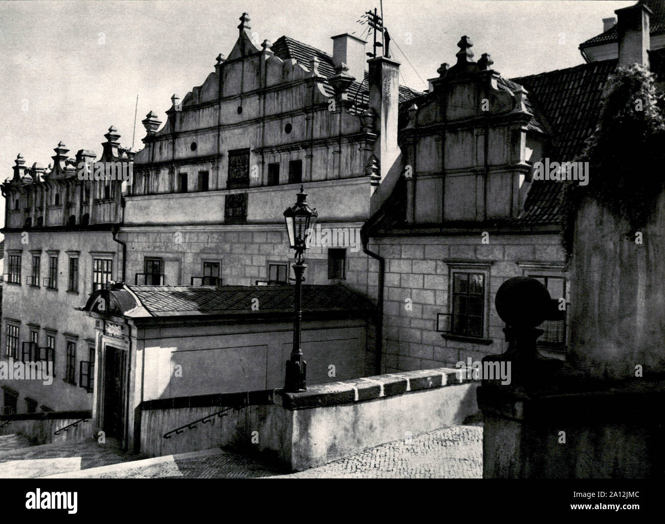 CZECHOSLOVAKIA, Prague 1961: Photograph showing architecture of prague ...