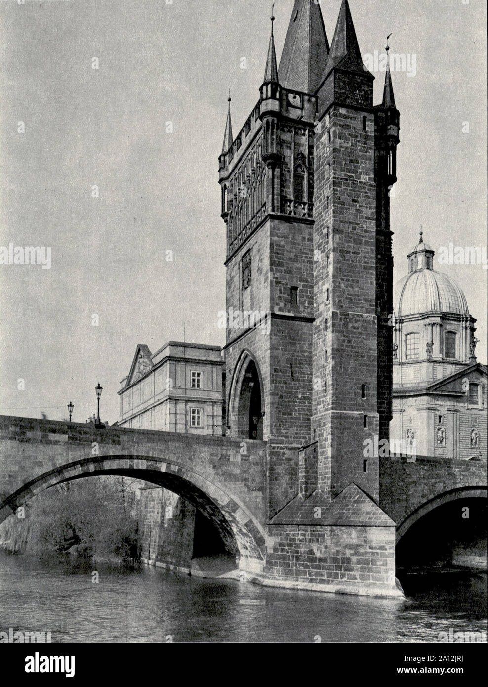 CZECHOSLOVAKIA, Prague 1961: Photograph showing architecture of prague ...