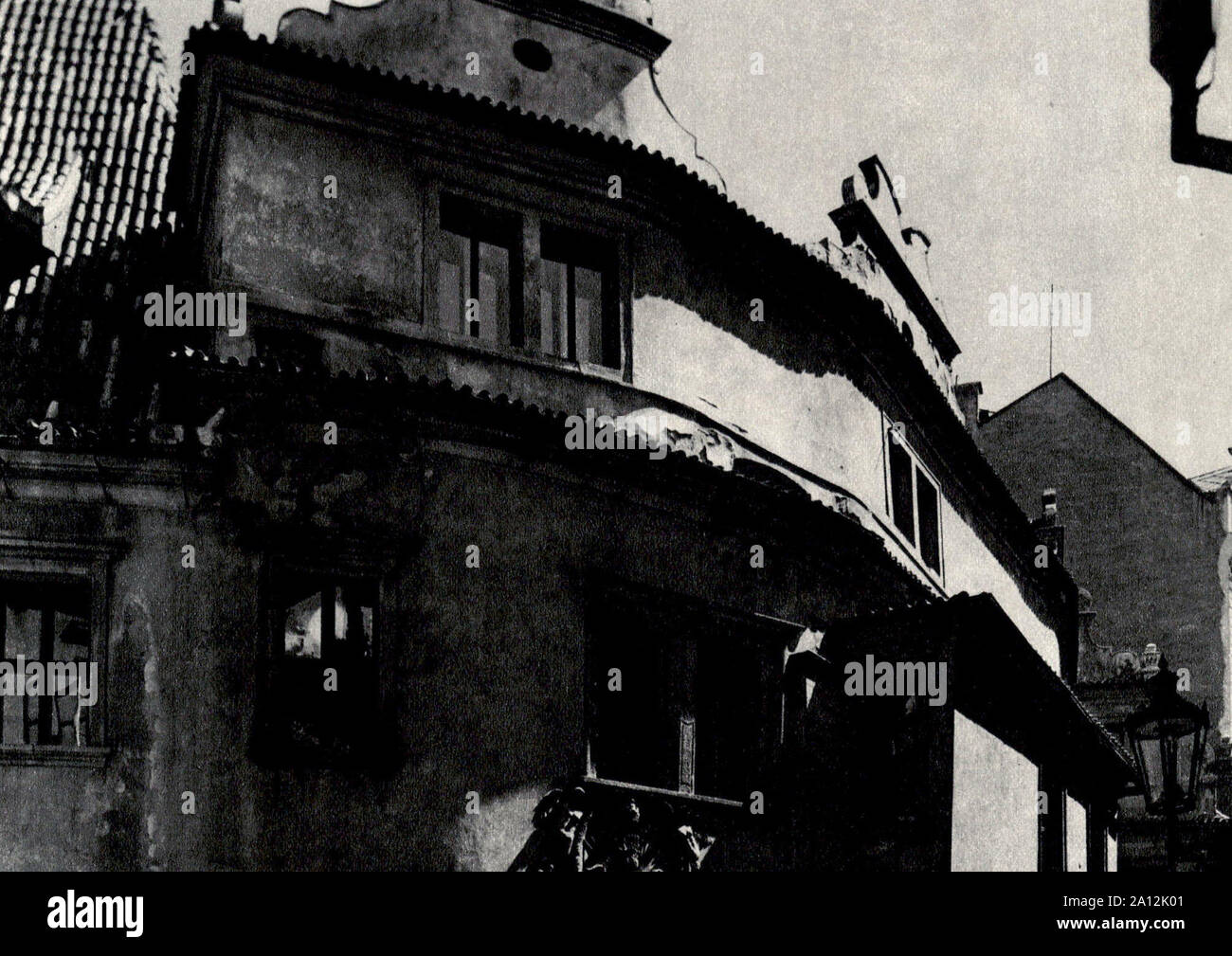 CZECHOSLOVAKIA, Prague 1961: Photograph showing architecture of prague ...