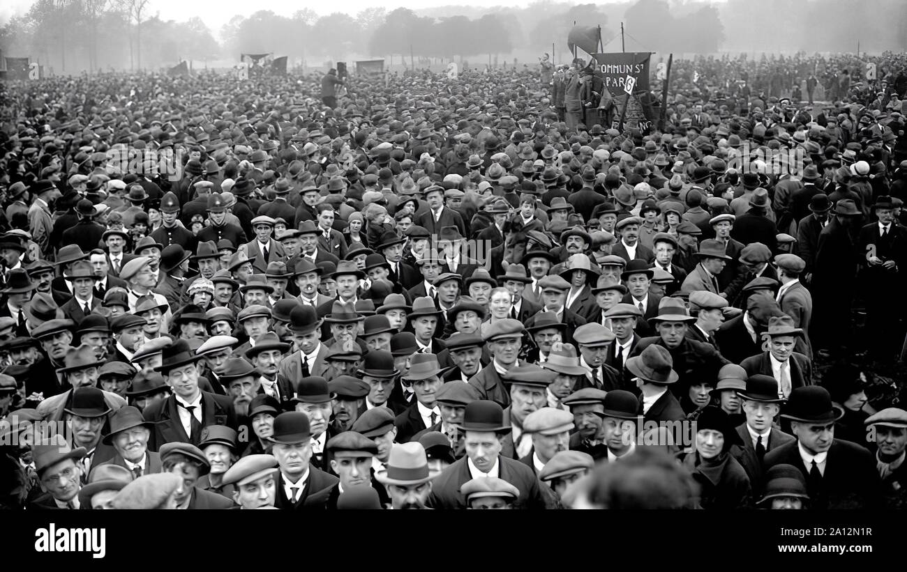 1926 United Kingdom General Strike High Resolution Stock Photography ...