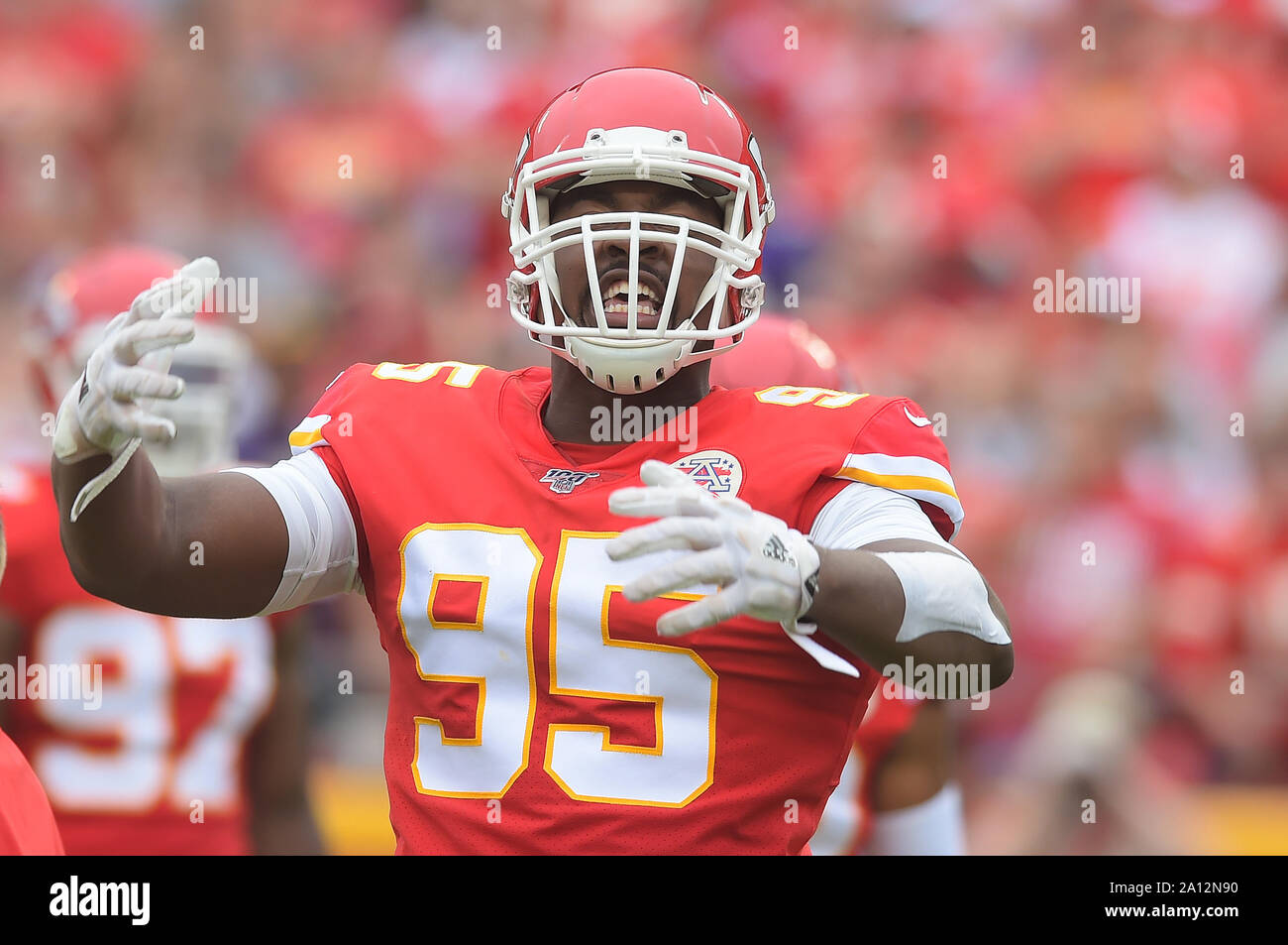 Kansas City, Missouri, USA. 22nd Sep, 2019. Kansas City Chiefs ...
