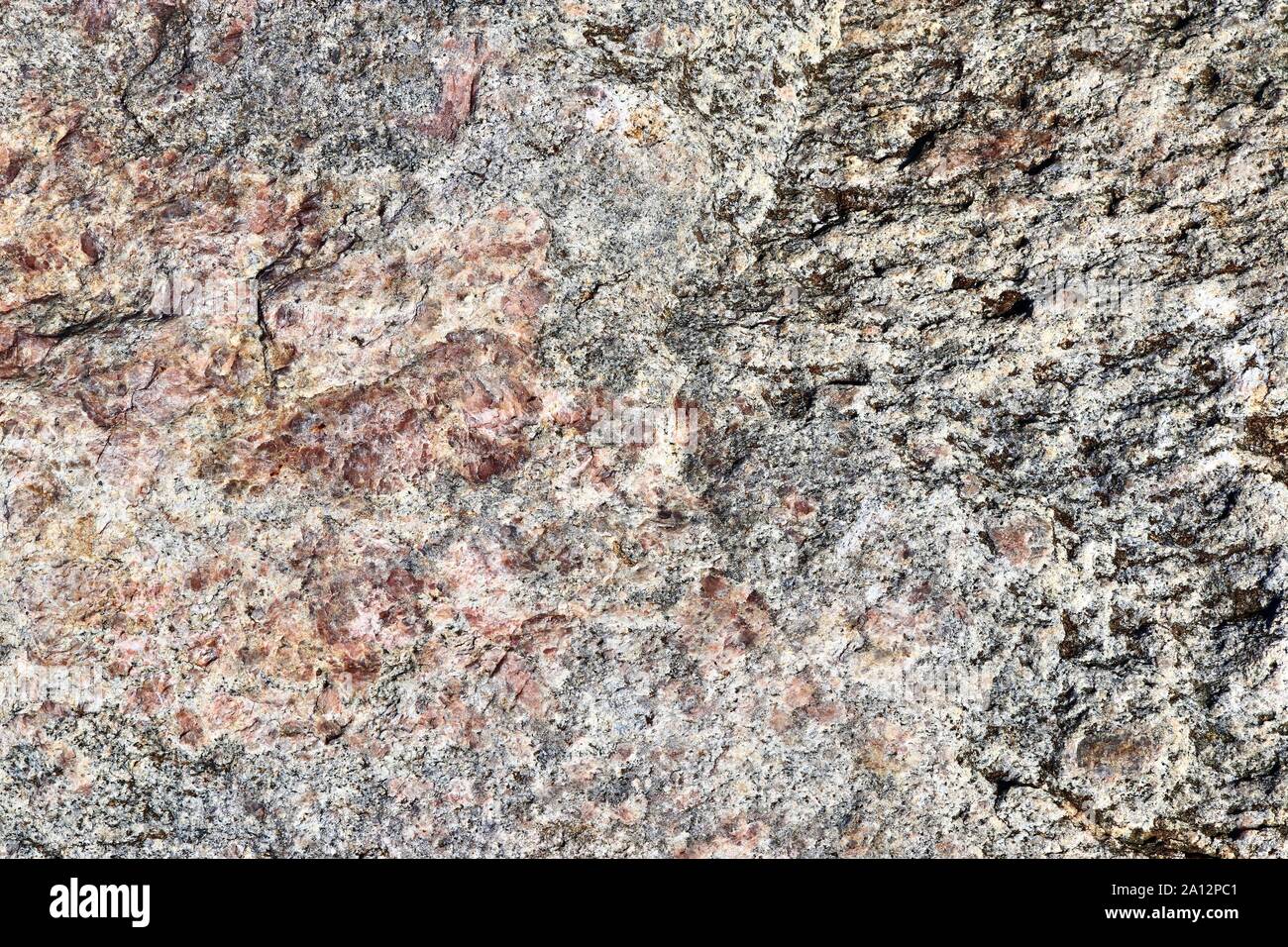 Granite stone texture in a detailed close of view in high resolution ...