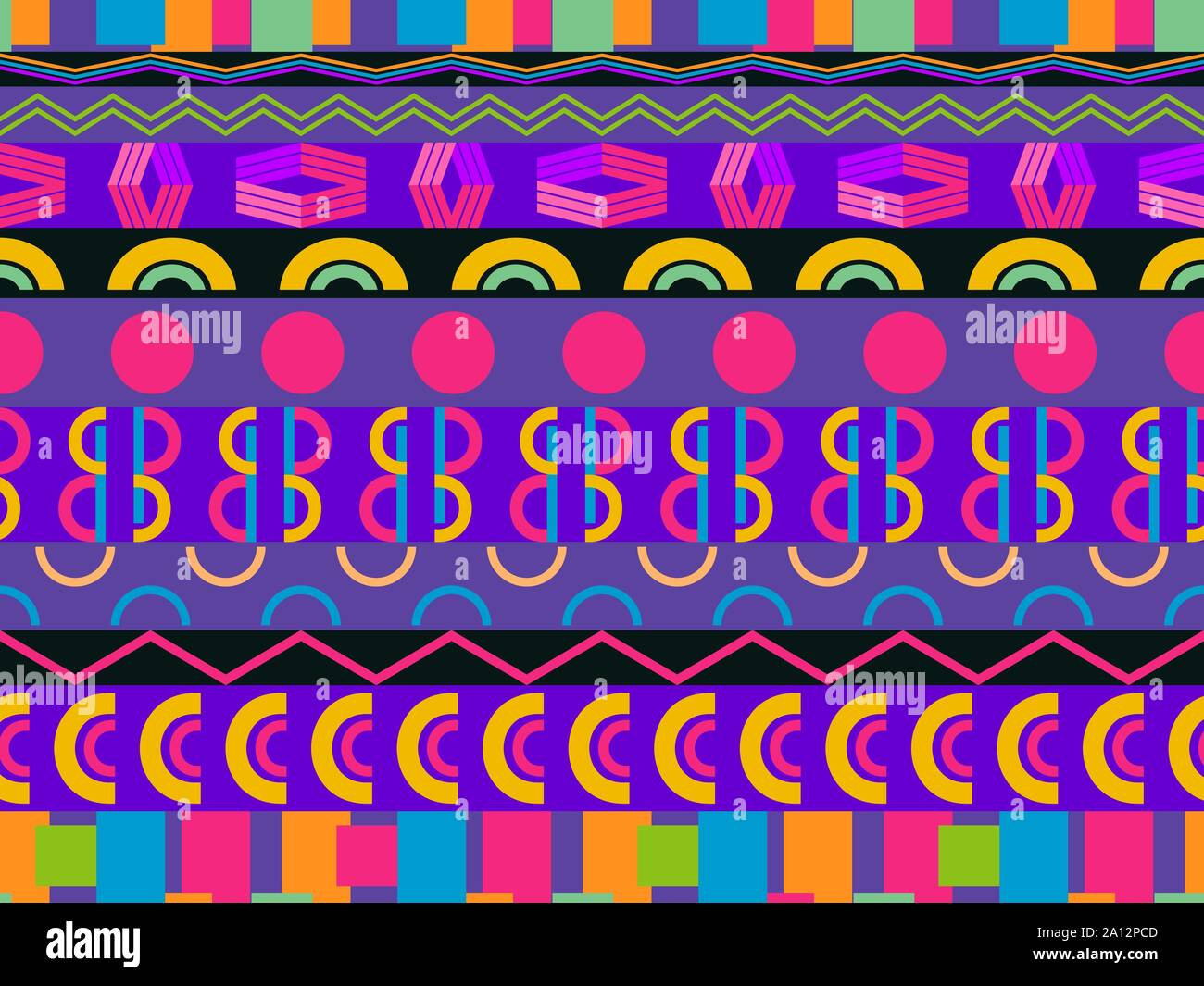 Ethnic seamless pattern. Tribal textiles, hippie fashion style for ...