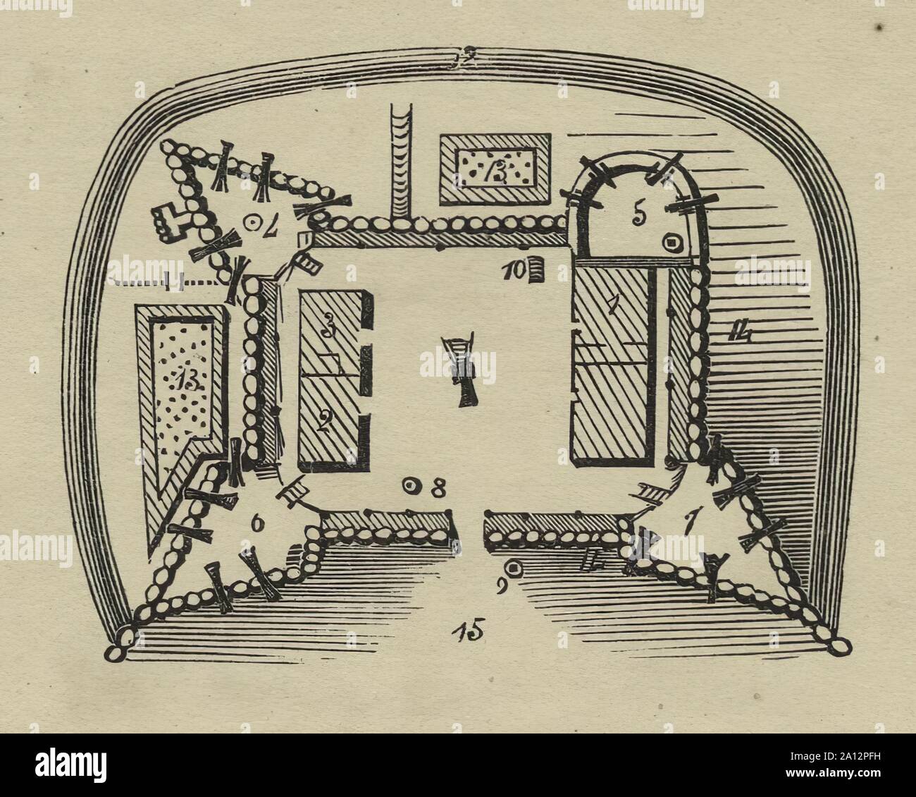Old fort plan hi-res stock photography and images - Alamy