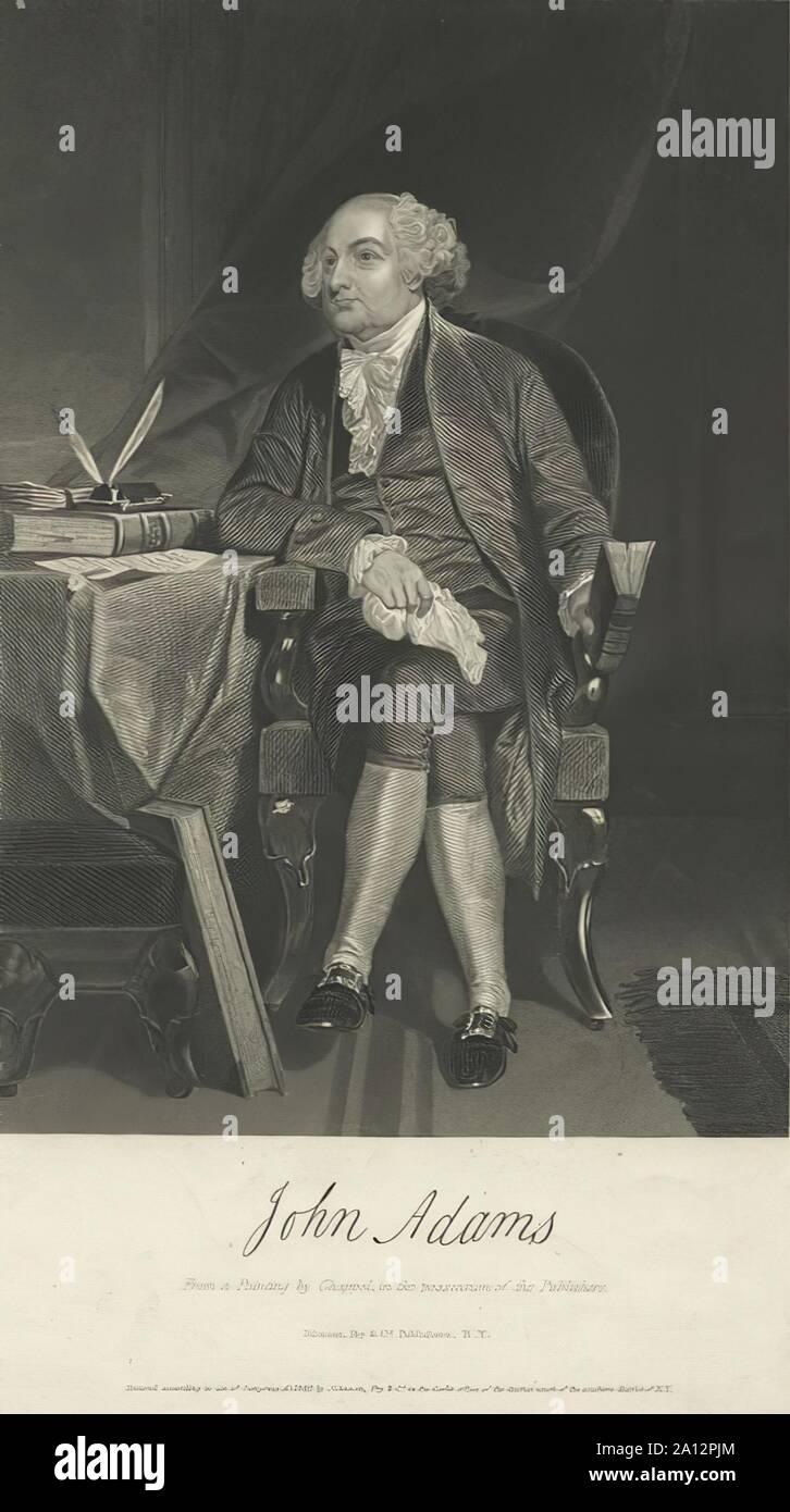 John adams 1735 1826 hi-res stock photography and images - Alamy