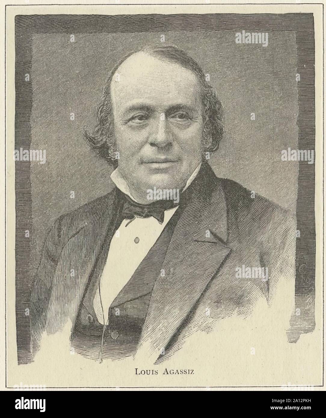 Louis agassiz swiss american naturalist hi-res stock photography and ...