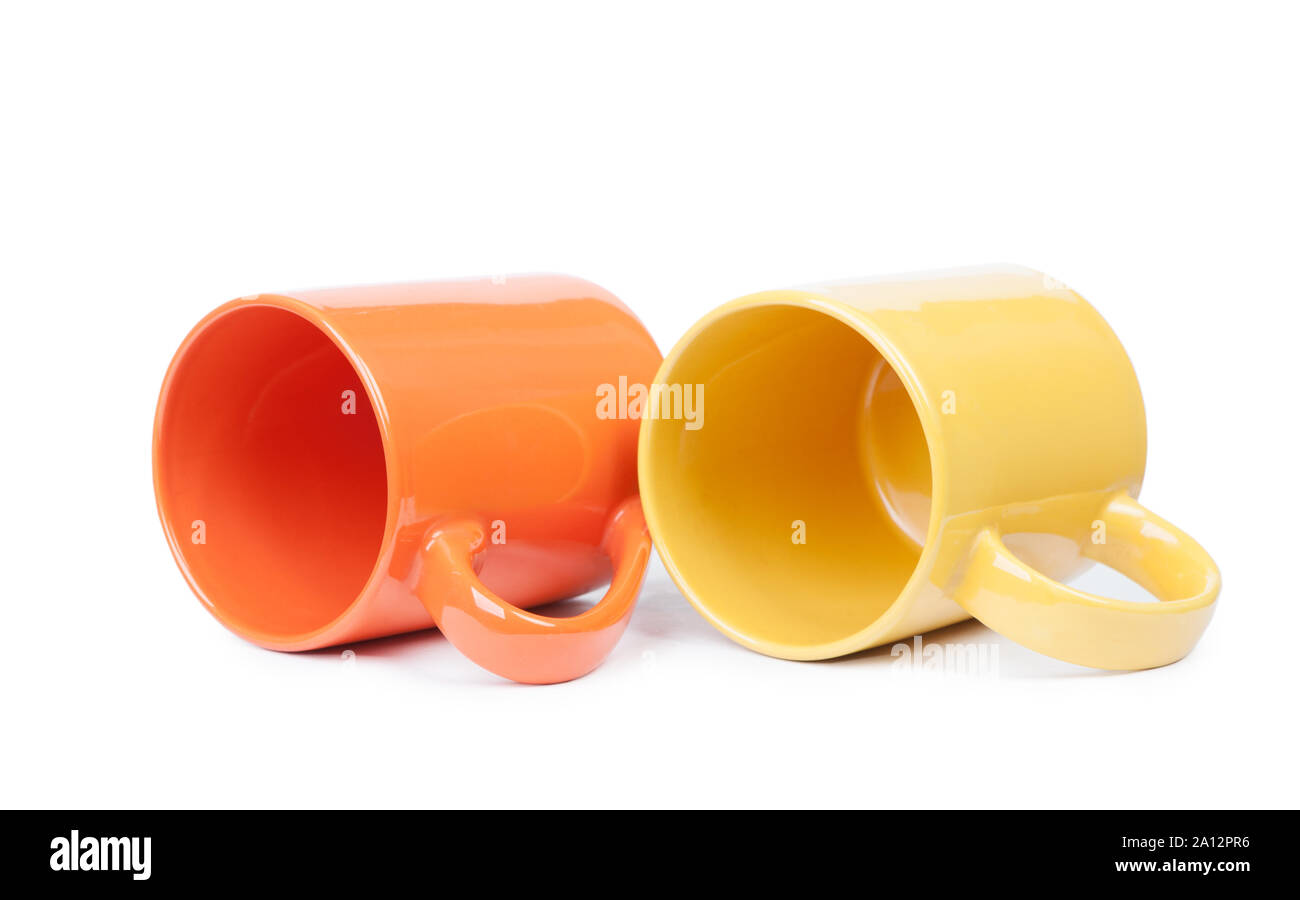 Two mugs isolated hi-res stock photography and images - Alamy