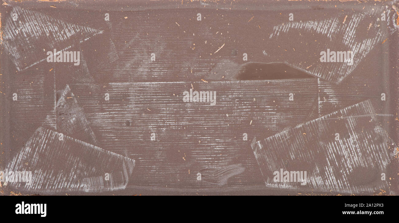 Texture of back side of the old chocolate bar Stock Photo - Alamy