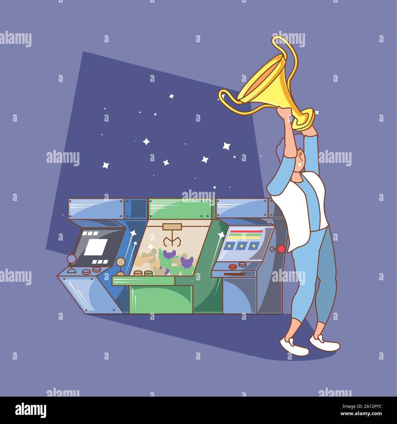 1980 winner Stock Vector Images - Alamy