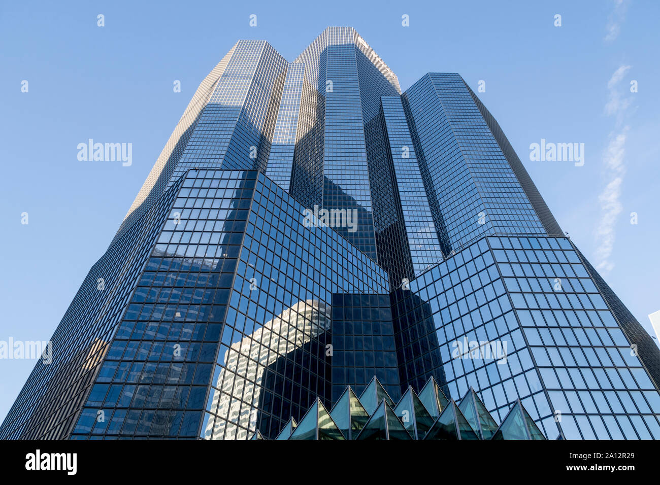 Paris, France - Sept 2, 2019: skyscrapers in financial district of La ...