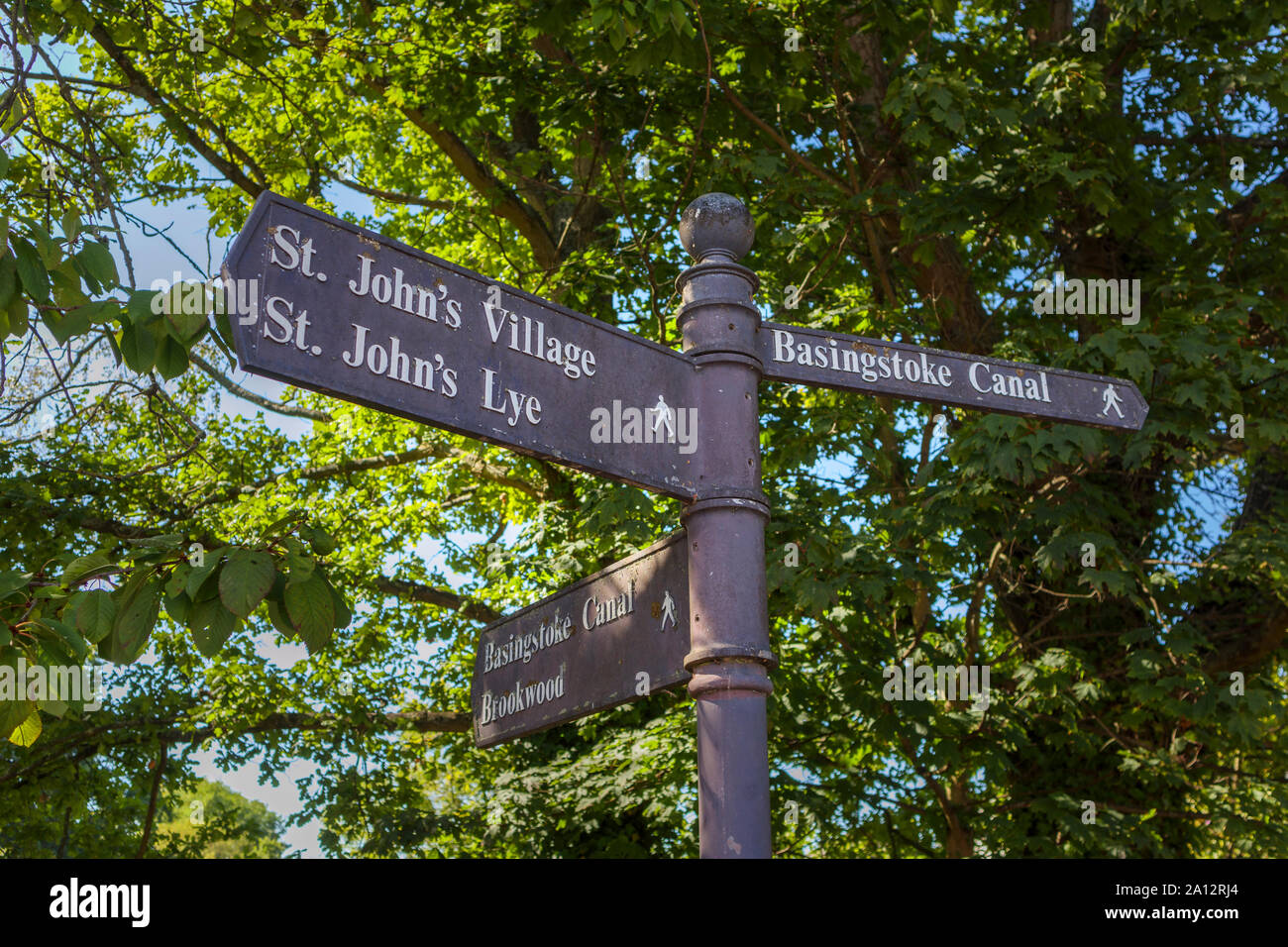 Places of interest village sign hi-res stock photography and images - Alamy