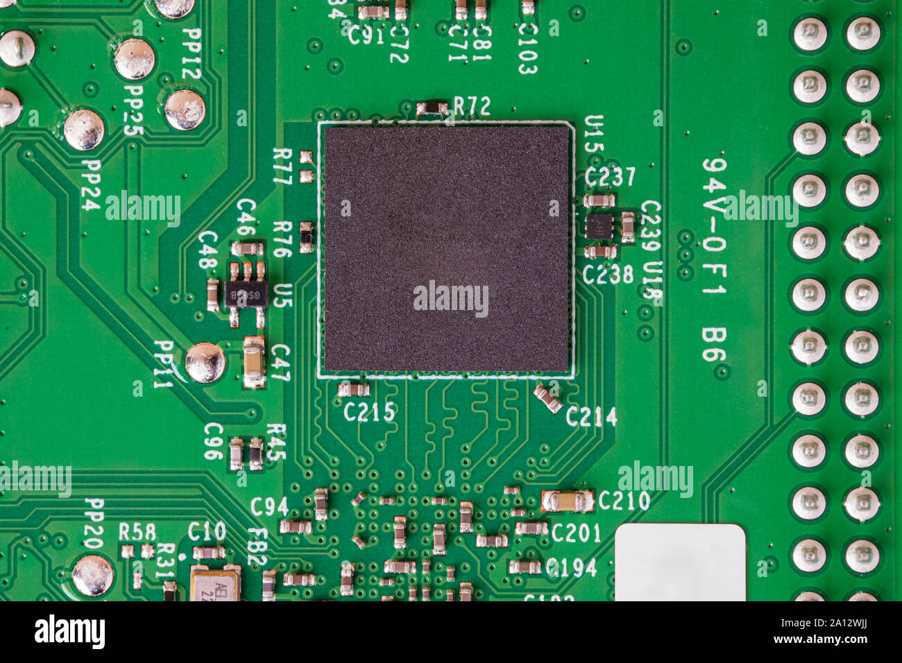 Circuit board green ram hi-res stock photography and images - Alamy