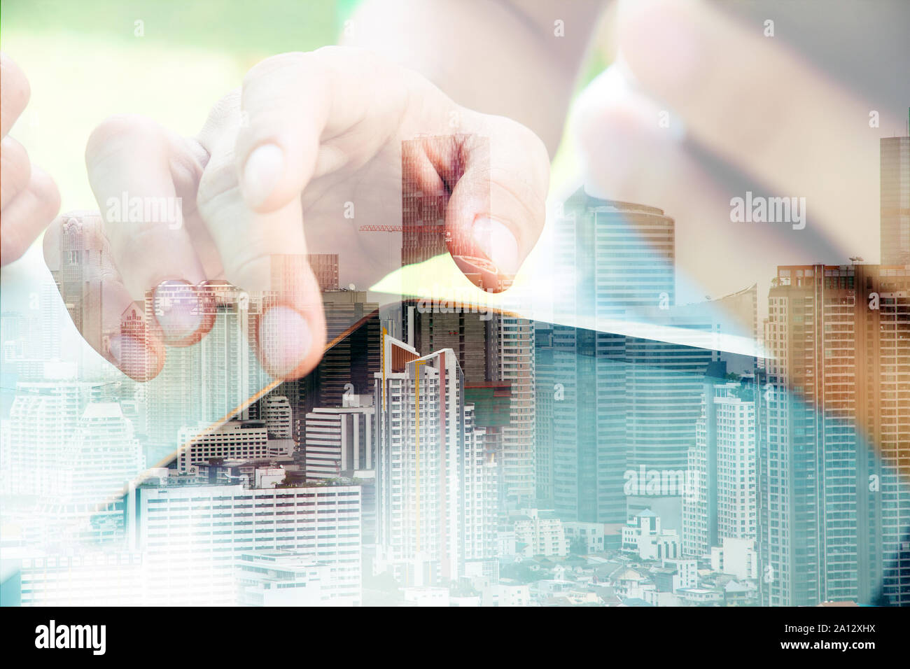 Digital composite messaging social hi-res stock photography and images ...