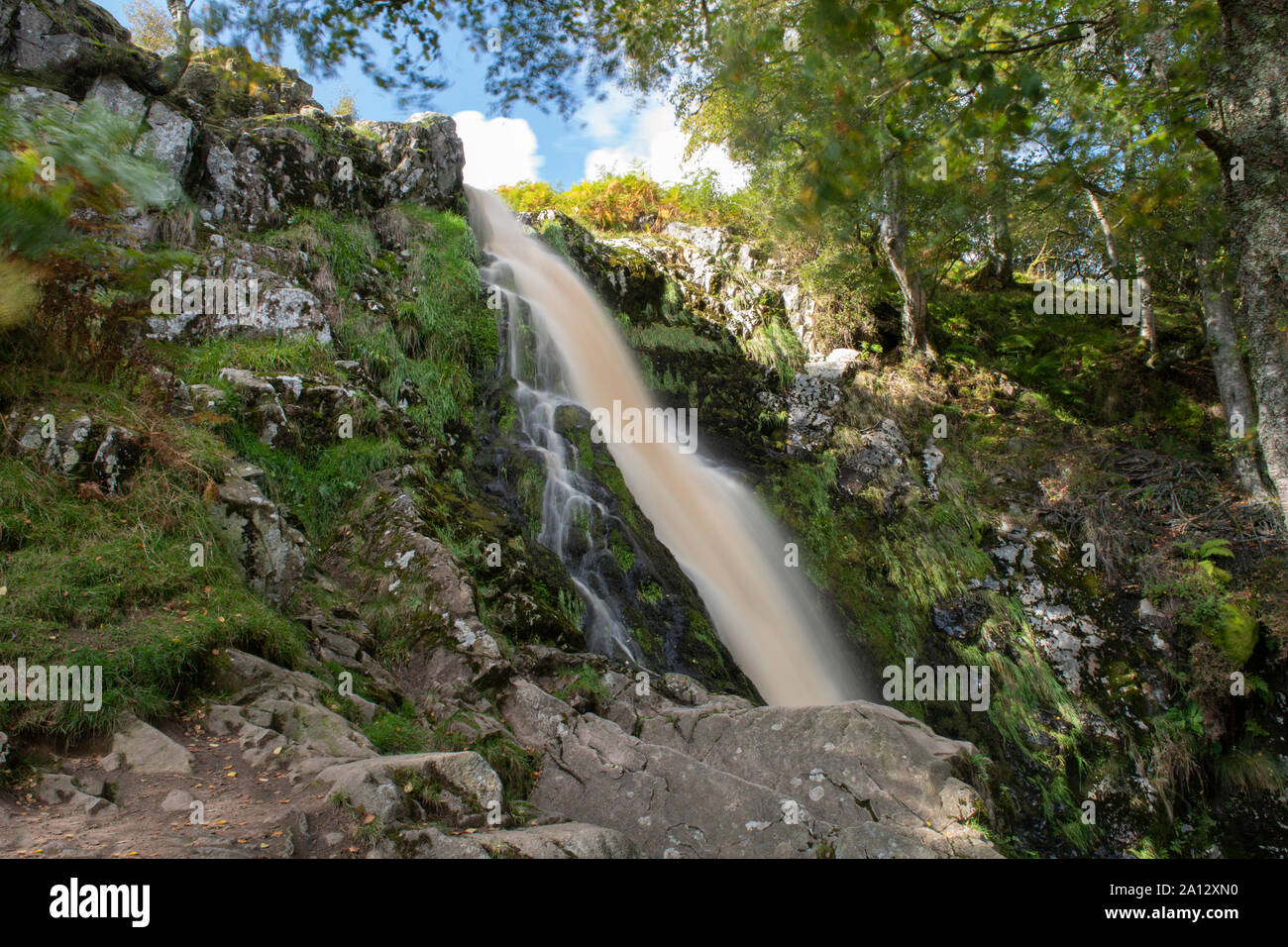 Linhope spout waterfall hi-res stock photography and images - Alamy