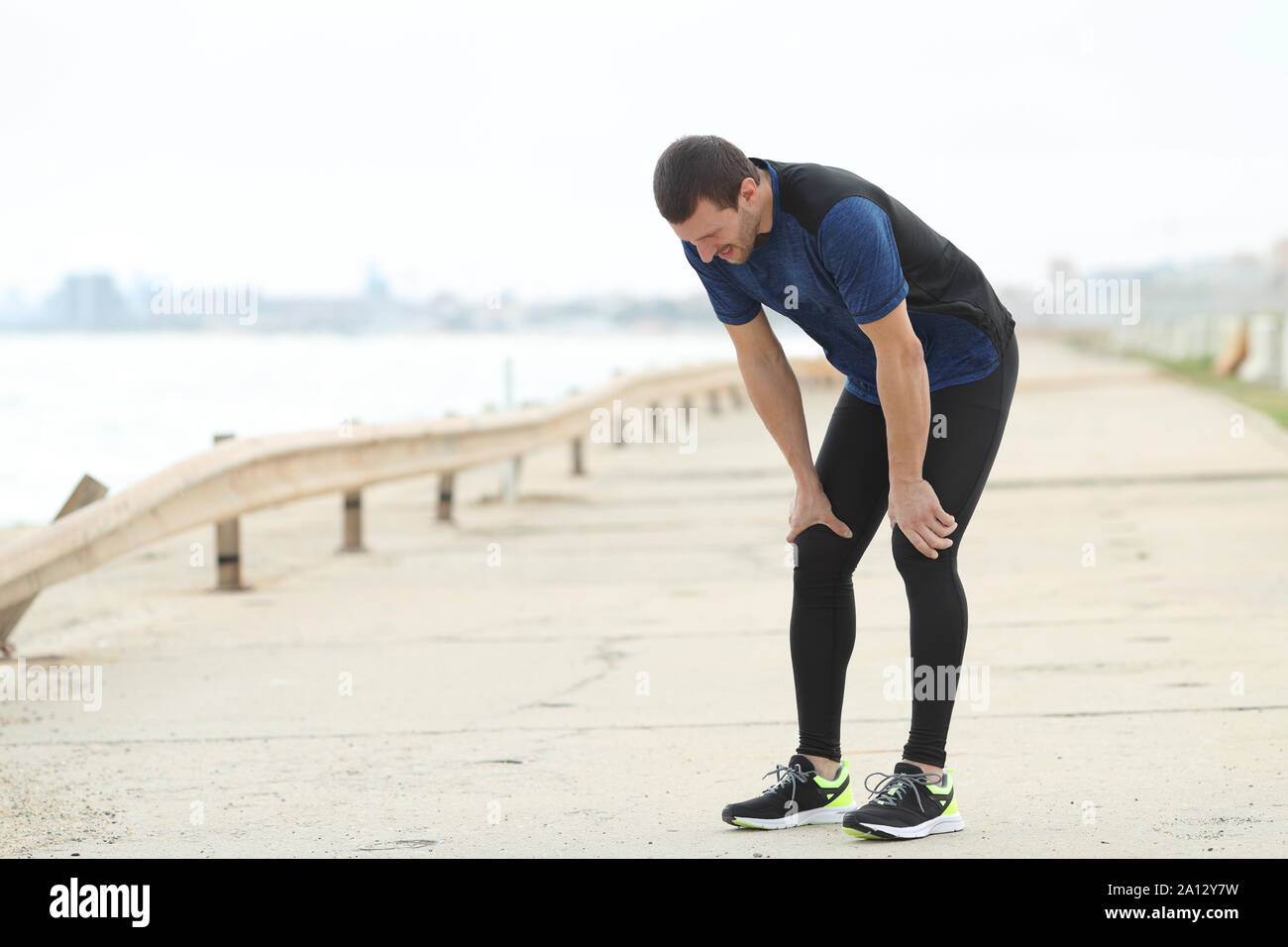 Exhausted runner road hi-res stock photography and images - Alamy