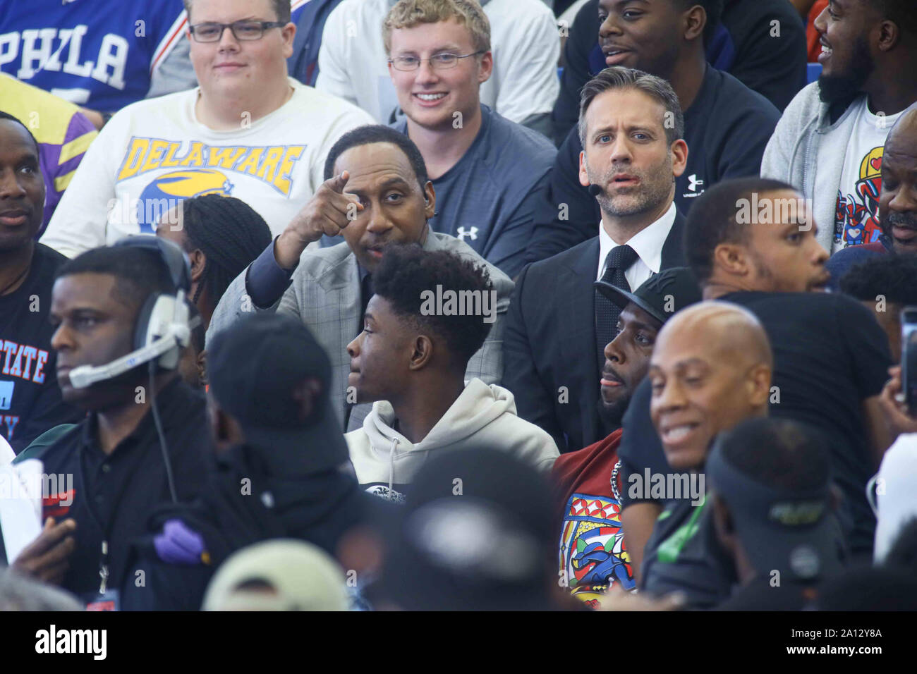 Wilmington, DE, USA. 20th Sep, 2019. The cast members of ESPN First ...