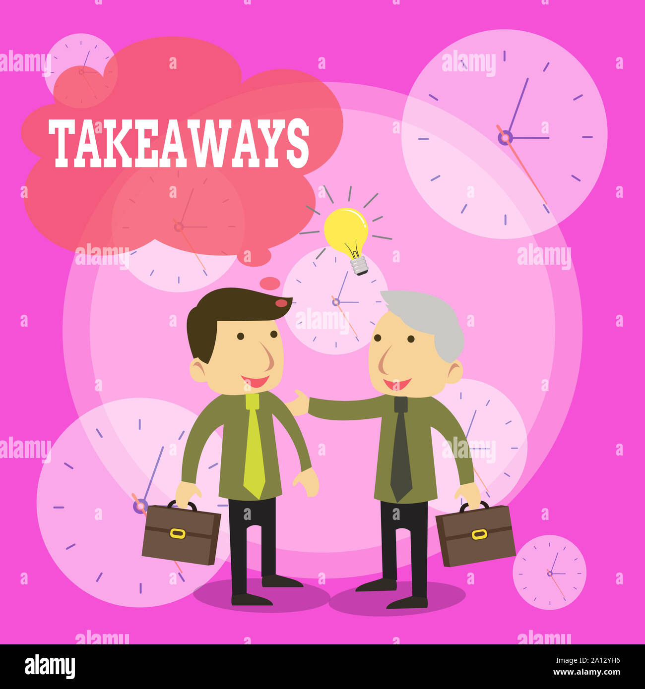 Conceptual hand writing showing Takeaways. Concept meaning An act or ...