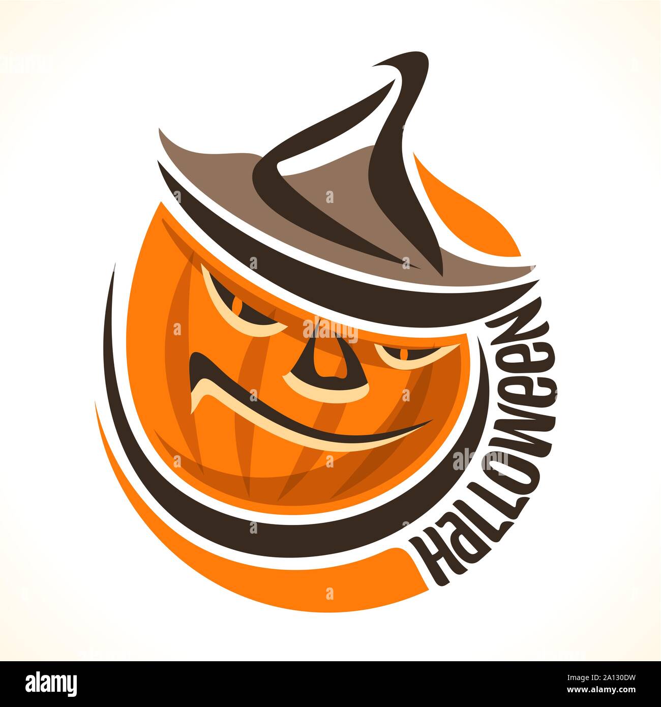 Pumpkin head jack jack o lantern in Stock Vector Images - Alamy