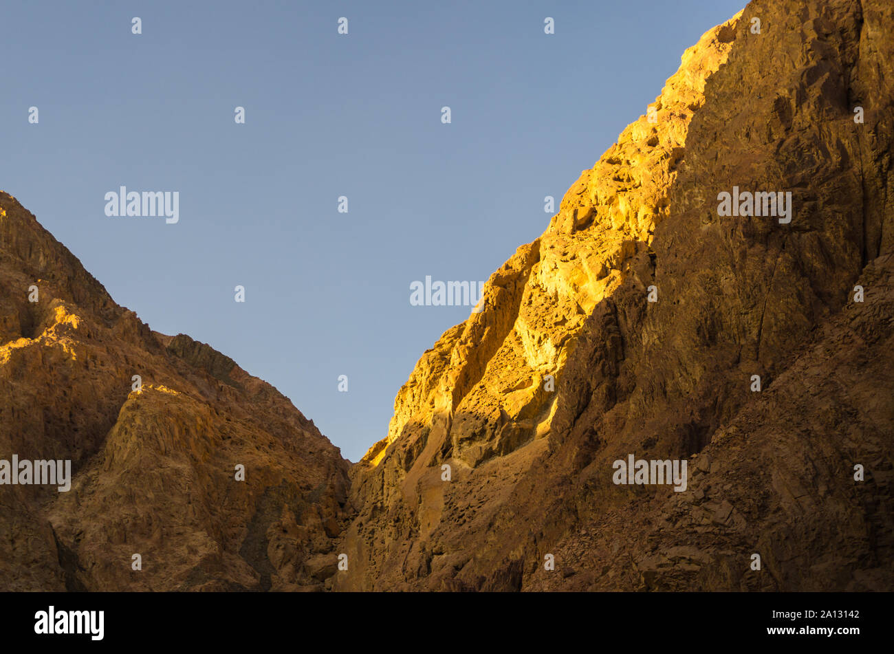 Exotic bright yellow mountains hi-res stock photography and images - Alamy