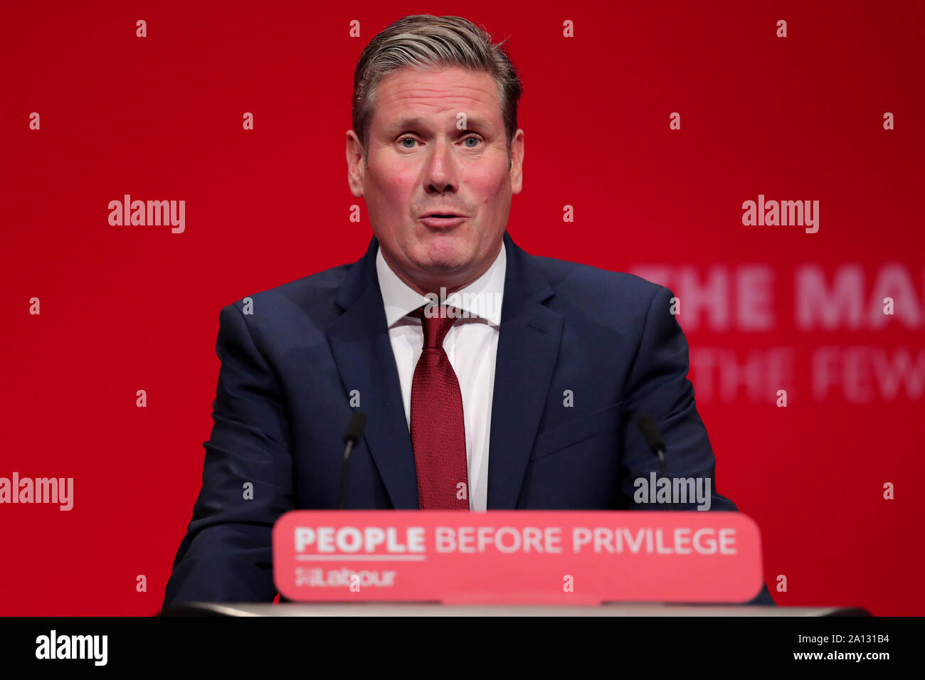 Keir starmer portrait 2019 hi-res stock photography and images - Alamy