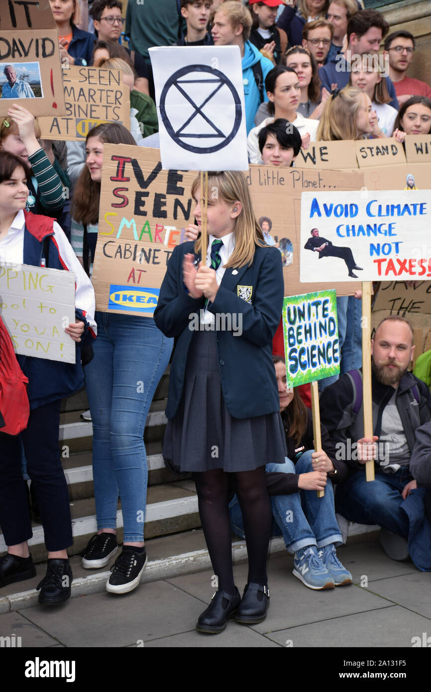 School uniform protest hi-res stock photography and images - Alamy