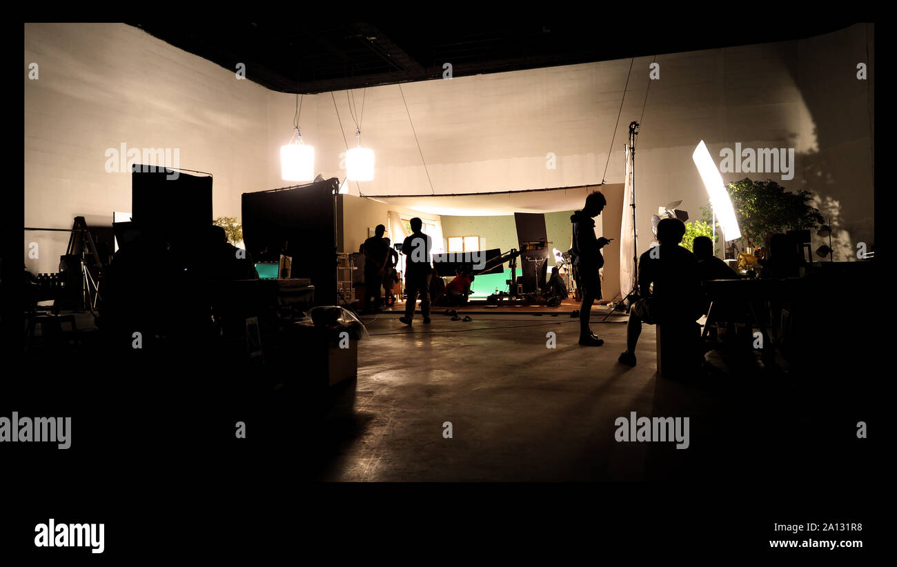 Group people shadow behind hi-res stock photography and images - Alamy