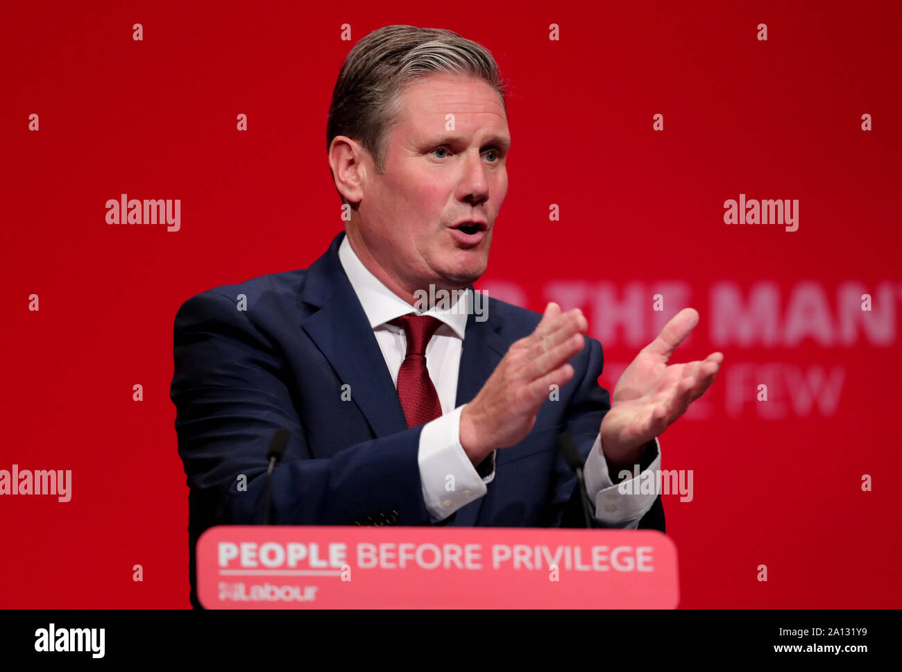 Keir starmer portrait 2019 hi-res stock photography and images - Alamy