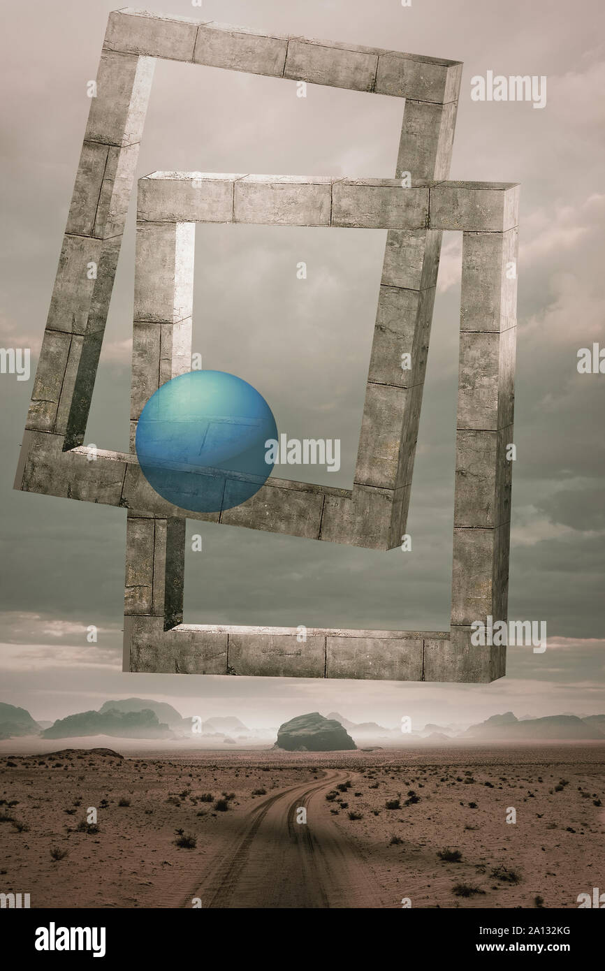 Another World coming soon. Sci-Fi abstract backgrounds Stock Photo - Alamy