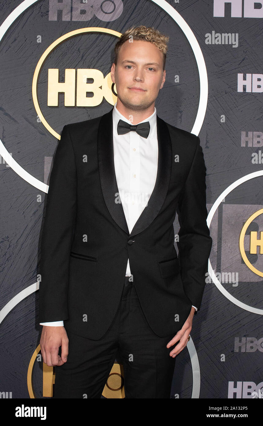 LOS ANGELES, CALIFORNIA - SEPTEMBER 22: Lucas Baker attends HBO's Post ...