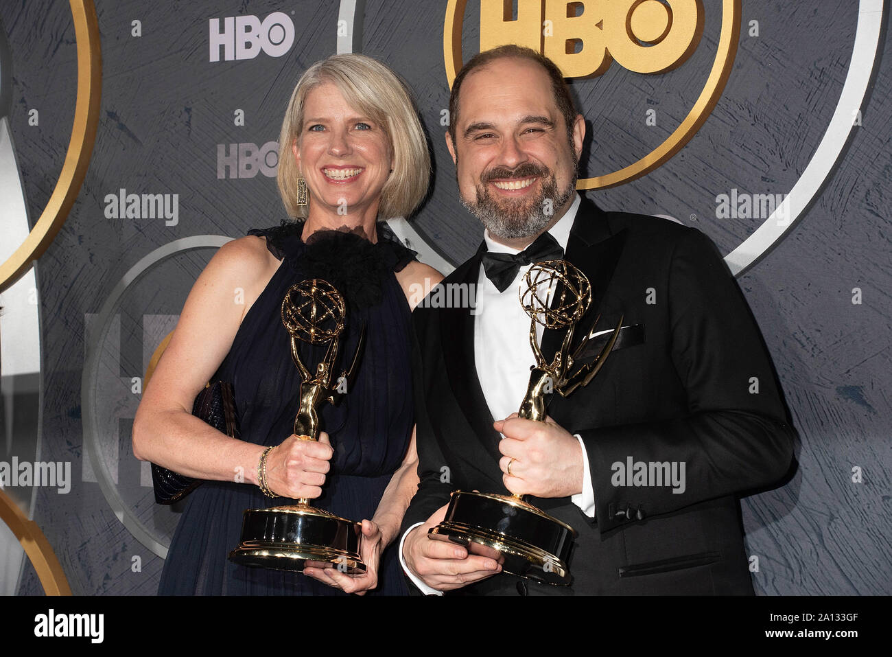 LOS ANGELES, CALIFORNIA - SEPTEMBER 22: Craig Mazin and Melissa Mazin ...