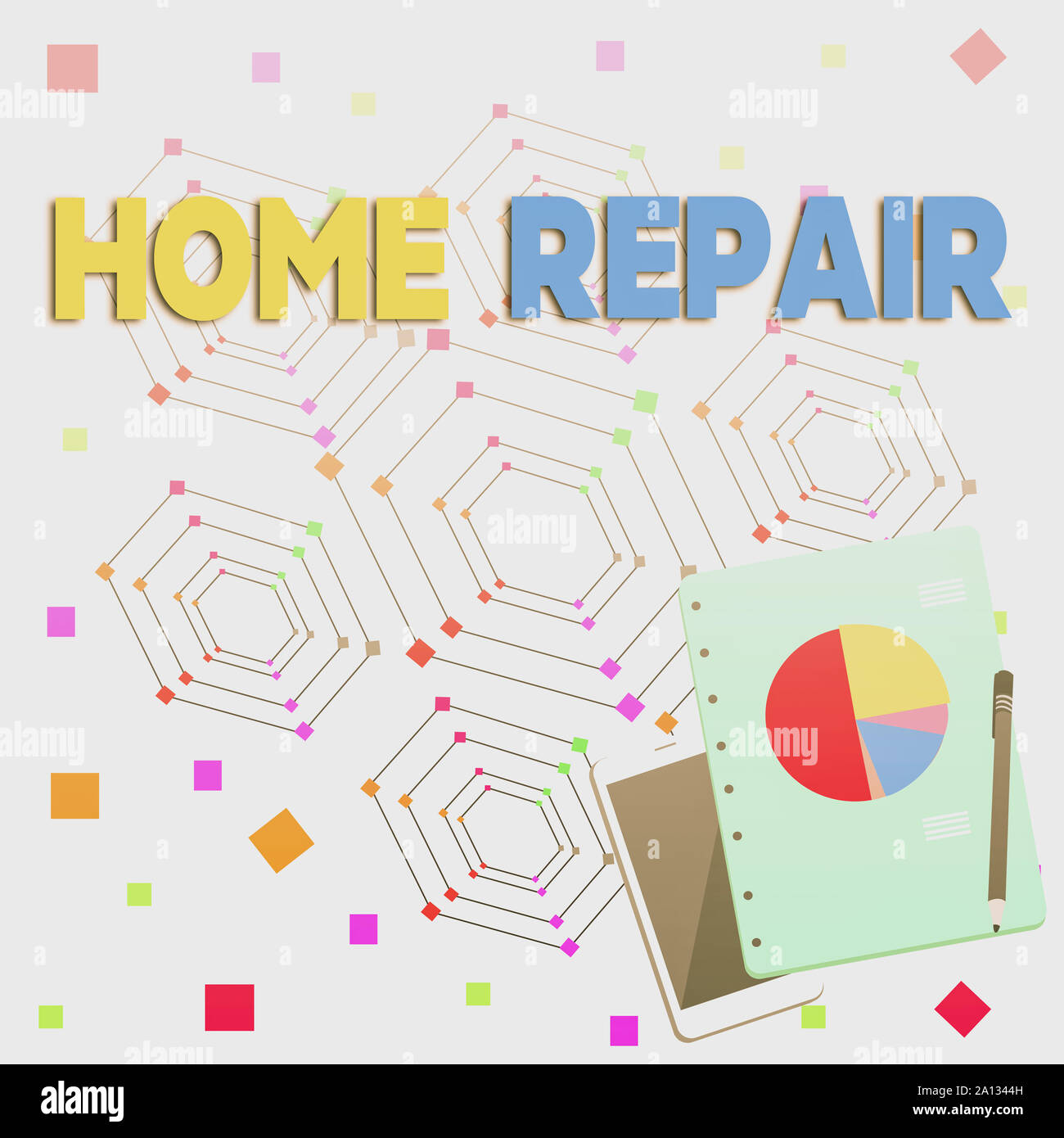 Word writing text Home Repair. Business photo showcasing maintenance or ...